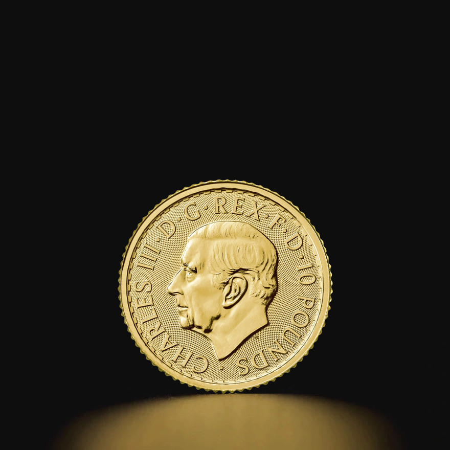 1/10 oz Brittisk Britannia Guldmynt - Tavex Sweden