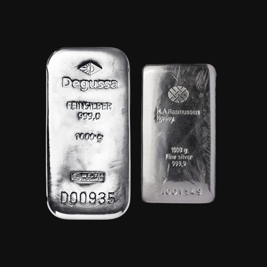 1 kg Silvertacka från Olika Märken (med eller utan certifikat) - Tavex ...
