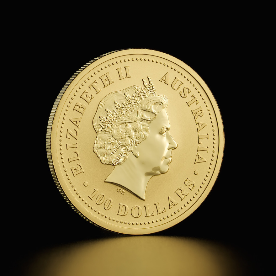 1 oz Australian Lunar Year of the Rooster 2005 Gold Coin - Tavex Sweden