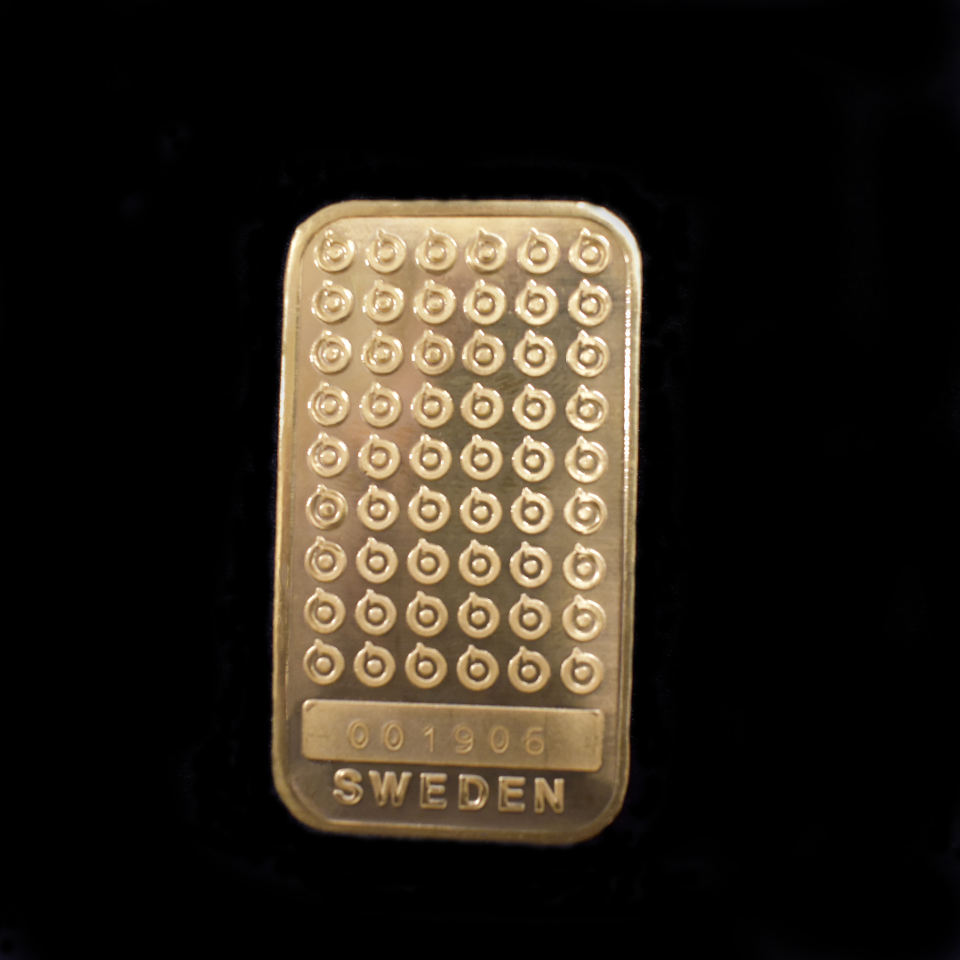 100 g Boliden Guldtacka - Tavex Sweden