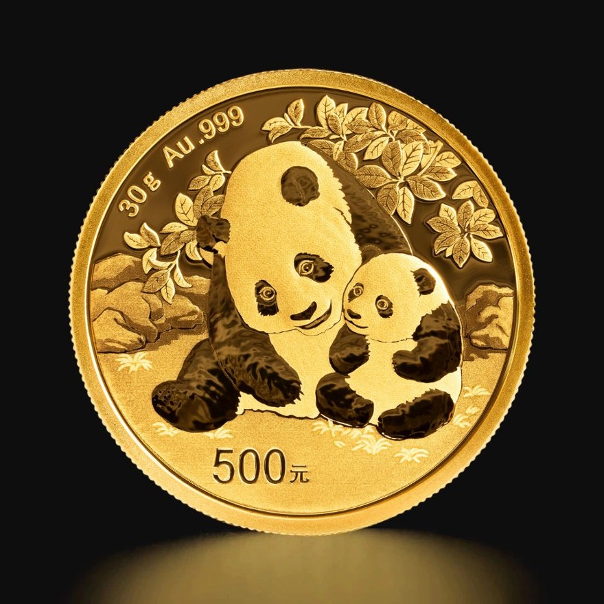 30 g Kinesisk Guld Panda 2024 - Tavex Sweden