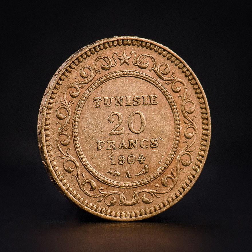 Tunisisk 20 Franc - Tavex Sweden